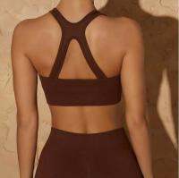 China Natural Color Sports Wear Clothing Ribbed Yoga Set Zipper Activewear Suit for sale
