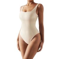 China Jumpsuit Sportswear Ribbed Yoga Seamless Set One Piece Sleeves Workout Bodysuits for Women for sale