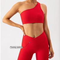 China Women Workout Clothing 2 PCS Fitness Suit Gym Wear Ladies Sports Bra Activewear Yoga Sets for sale