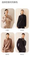 China Hoodie Women&prime;s Winter New Windproof Waterproof Warm Top Thickened Heat Storage Stand-up Collar Loose Casual Coat Women for sale
