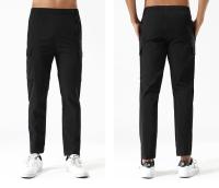 China Men&prime;s Summer Thin Drawstring Hiking Pants Outdoor Loose Straight Leg Work Pants for sale