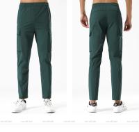 China Men&prime;s Summer Thin Drawstring Hiking Pants Outdoor Loose Straight Leg Work Pants for sale