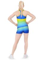 China Comfortable Cheer Bra and Short Cheerleading Practice Wear Training Wear for sale