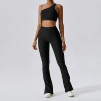 China Running Training Fitness Wear Womens Gym Bra Leggings High Waist Seamless 5 Piece Yoga Set for sale