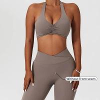 China Breathable Scrunch Sports Bra Workout Leggings Sets For Women for sale