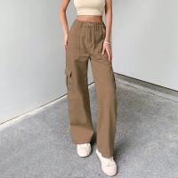 China Polyester Super Dry Trousers Running Sports Polyester Super Dry Trousers Solid Pockets Zip Man Casual Cargo Pants for sale