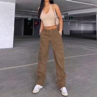 China Polyester Super Dry Trousers Running Sports Polyester Super Dry Trousers Solid Pockets Zip Man Casual Cargo Pants for sale