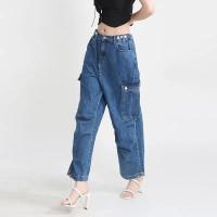 China Classic Denim Pants Sexy Women Jeans with Pocket for sale
