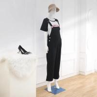 China Elastic Waist Fashion Casual Pants Fashionable Wide Legged Pants for sale