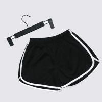 China Mixed Color Summer Sports Shorts Elastic Drawstring Patchwork Soft Women Shorts for sale
