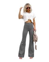 China Mixed Color Fashion Casual Pants Spring Micro Cropped Pants for sale