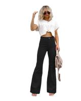 China Mixed Color Fashion Casual Pants Spring Micro Cropped Pants for sale