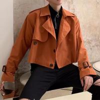 China Korean Style Fashion Two Piece Patchwork Windbreaker Jacket for sale