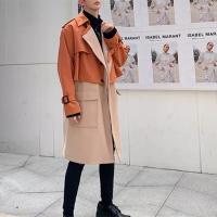 China New Fashion Black Men Custom Bomber Trench Coat for sale