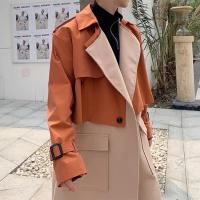 China New Fashion Black Men Custom Bomber Trench Coat for sale