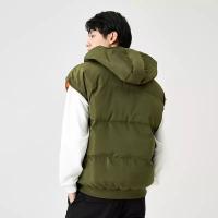 China High Quality Puffer Vest Sleeveless Plus Size Mens Vests Vest Stand Collar Thick Vest Winter Vest for sale