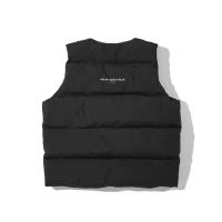 China Winter Fashion Quilted V-Neck Zipper Pockets Sleeveless Puffer Vest for sale