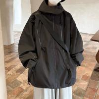 China Casual Windbreaker Fashion Street Jacket 100% Cotton For Men for sale