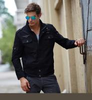 China Motorcycle Streetwear Jean Jacket OEM Casual Style Custom Size for sale