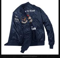 China Vintage Puffer Mens Varsity Jacket Sports Bomber Leather Jacket for sale