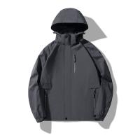 China Custom Utility Jacket Outdoor Windbreaker Jacket Camping Jacket for Men for sale