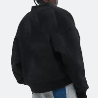 China Hot Selling Custom Cool Style Fleece Winter Baseball Bomber Leather Varsity Jackets for Men for sale