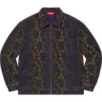 China Loose Oversized Embroidered Denim Jackets Winter Custom Vintage for sale