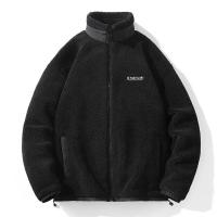 China Premium Zip Up Sherpa Fleece Jacket 100% Cotton Custom Embroidery for sale