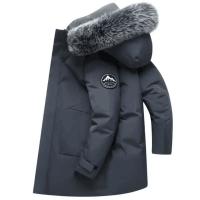 China High Quality Waterproof Men&prime;s Duck Down Coats Thick Warm Hooded Black Winter Puffer Jacket Plus Size Men Down Jacket for sale
