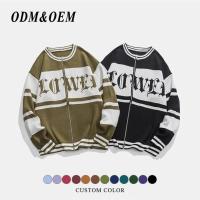 China Long Sleeve Black Knit Sweater for sale