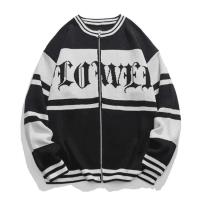 China Long Sleeve Black Knit Sweater for sale