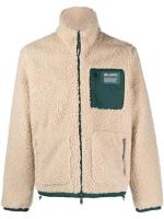 China Custom Logo Winter Teddy Jacket Streetwear Zip Up Fleece Trench Coat for sale