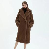 China OEM Winter Wool Fur Coats Long Genuine Anti UV Luxury Teddy Coat for sale