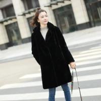China Wholesale Custom Design Ladies Jacket Winter Fur Long Coats for Women for sale