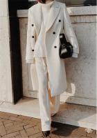 China Solid Color Long Puffer Jacket Casual Plus Size MIDI Suit Fashion for sale