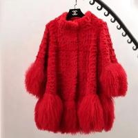 China Fashion Bright Color Puffer Down Coat Fur Coat OEM For Women for sale