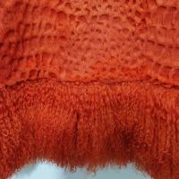 China Fashion Bright Color Puffer Down Coat Fur Coat OEM For Women for sale