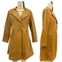 China MID Length Woolen Coats For Women Korean Version Wool Lapel Thin Winter Coat for sale