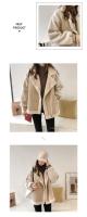 China Fashion Puffer Down Coat Winter Fleece Fur Aviator Jacket For Women for sale
