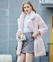 China Winter Custom Puffer Down Coat  Faux Fox Fur Coat For Ladies for sale