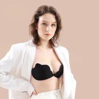 China Invisible Push up Bra Strapless Backless Corset Top Woman Sexy Nighty Invisible Silicone Fabric Sticky Bra for sale