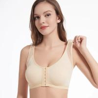 China Front Open Bra Plus Size No Rims Plus Size Bras for Fat Women Open Breast Augmentation Sports Bra Plus Size for sale