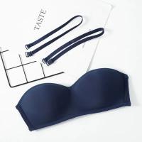 China Strapless Side Closure Hot Selling Nice Wear Seamless Mould Sexy Girl Bra with Pad for sale