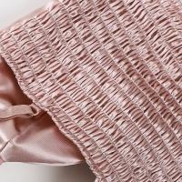 China High Quality Beauty Back French Triangle Soft Cup Silk Underwear Smooth and Comfortable Steel-Free Silk Bra for sale