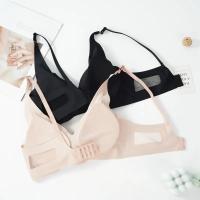 China Sexy Seamless Women Deep Cup Bra Shaper Hide Back Fat Underwear Wireless Plus Size Side Padded Push up Bra for sale