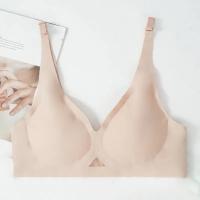 China Sexy Seamless Women Deep Cup Bra Shaper Hide Back Fat Underwear Wireless Plus Size Side Padded Push up Bra for sale