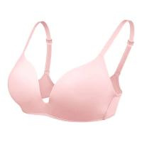 China Girls Push up Bras Wireless Brassiere Underwear Female Lingerie Solid Soft Silky Women Seamless Bras for sale