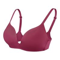 China Girls Push up Bras Wireless Brassiere Underwear Female Lingerie Solid Soft Silky Women Seamless Bras for sale