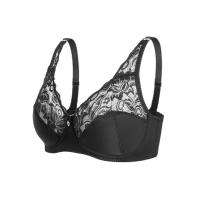 China Thin Sexy Lace Breathable Lingerie Bra Adjustable Gathered Bra Large Size Underwear for sale