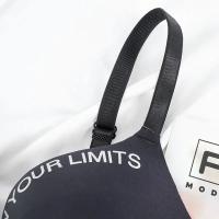China Dropshipping Young Girl Bralette a B Small Cup Women Letter Brand Seamless Gather Bras Push up Bra for sale